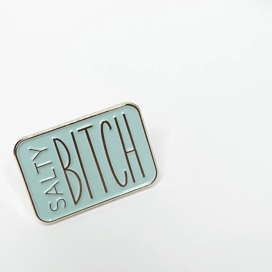 Creativien Salty Bitch Pin The Makers Hub Canadian Handmade Goods